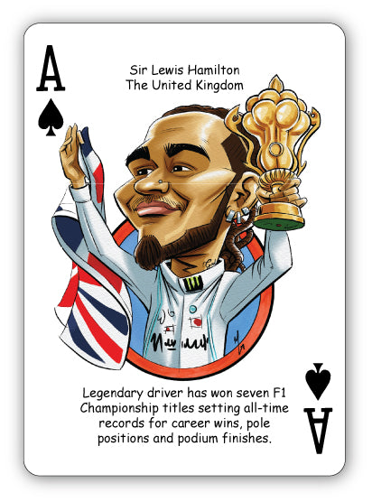 Hero Deck Single - Lewis Hamilton – Hero Decks